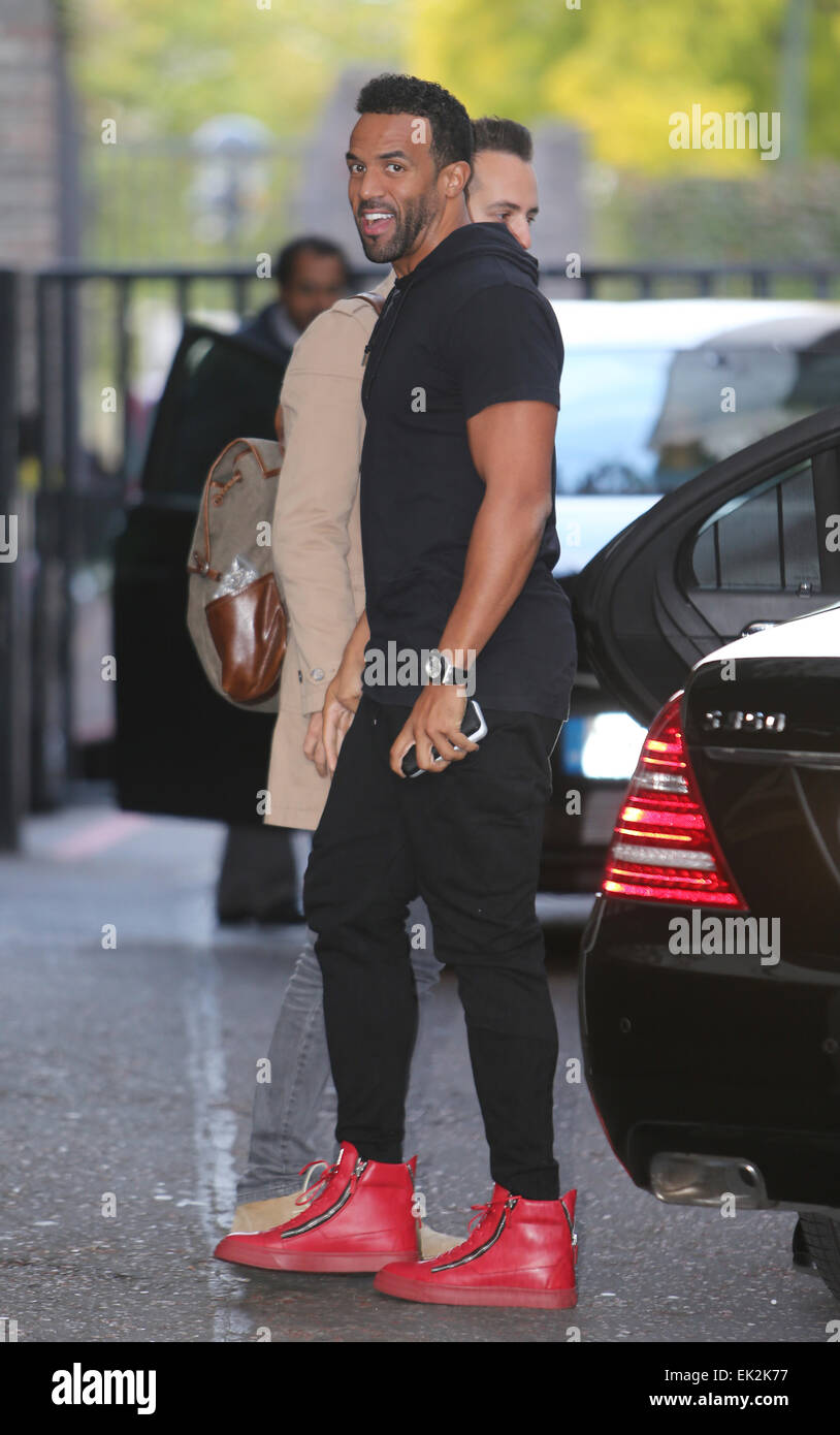 Craig David outside ITV Studios Featuring: Craig David Where: London ...