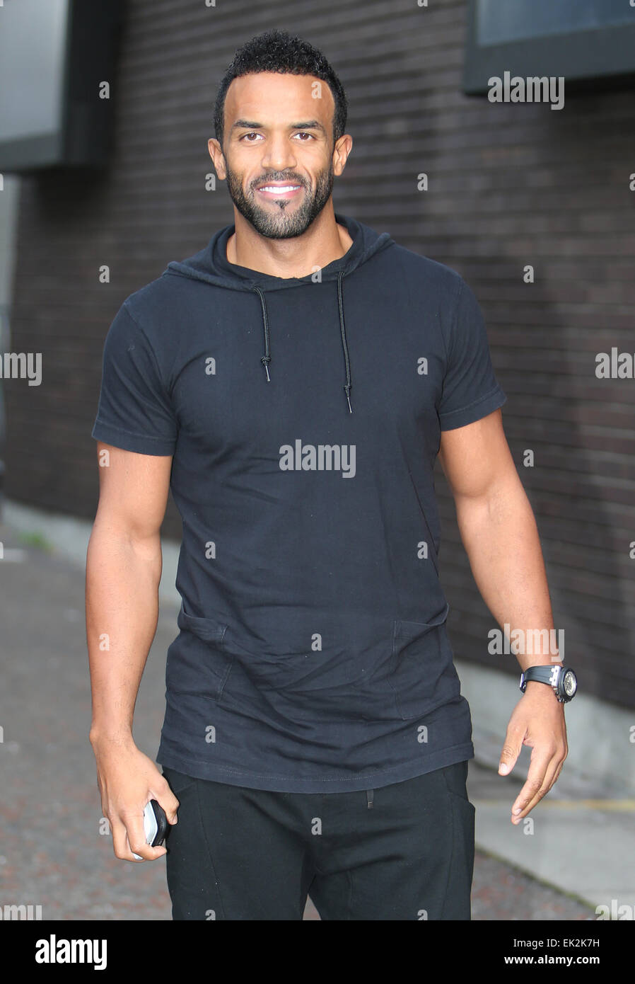 Craig David outside ITV Studios Featuring: Craig David Where: London ...