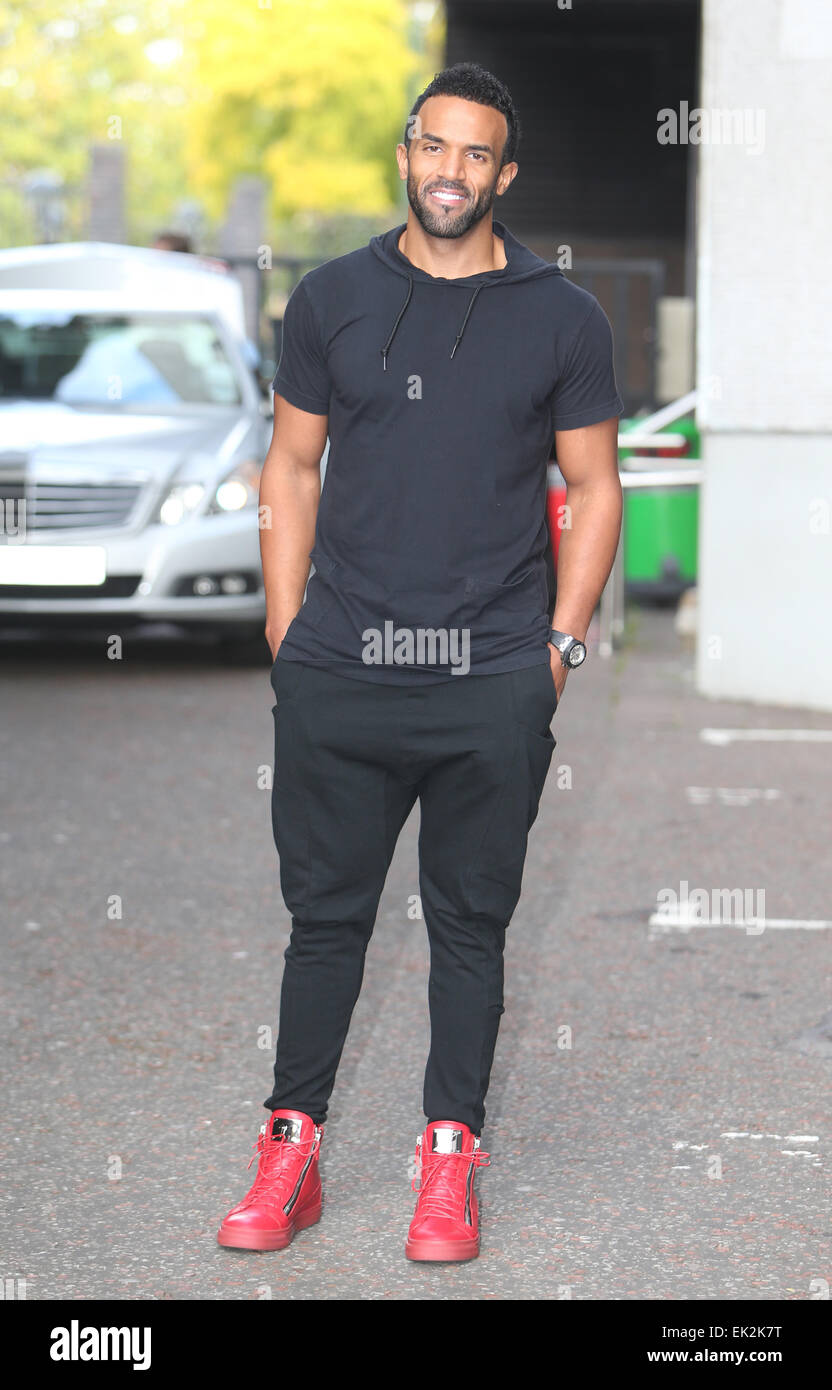 Craig David outside ITV Studios Featuring: Craig David Where: London ...