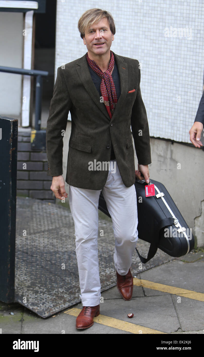 Spandau Ballet outside ITV Studios Featuring: Steve Norman Where ...