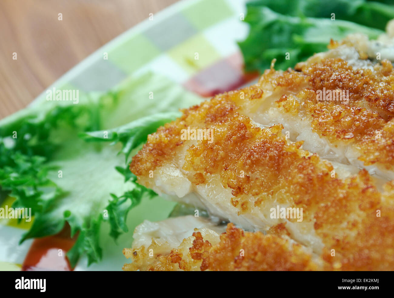 Boston Baked Scrod - popular dish in coastal New England Stock Photo ...