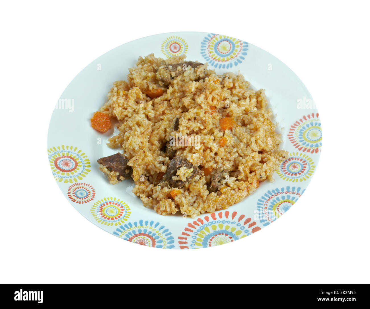 Chegdermeh - Turkmen traditional food is cooked simultaneously with ...