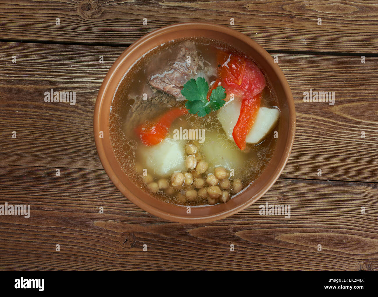 Piti - soup in cuisines of Caucasus and Central Asia.made with mutton ...