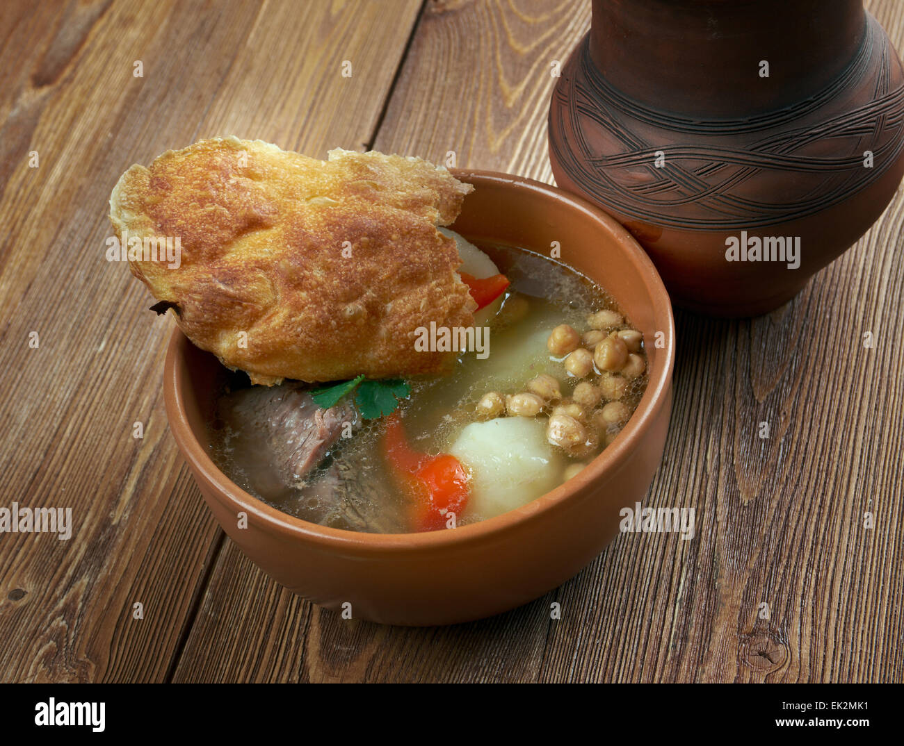 Piti - soup in cuisines of Caucasus and Central Asia.made with mutton ...