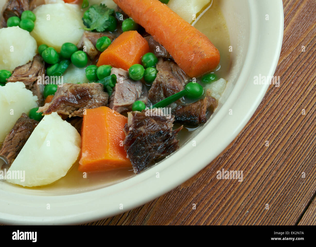 Navarin - French ragoût (stew) of lamb or mutton Stock Photo - Alamy