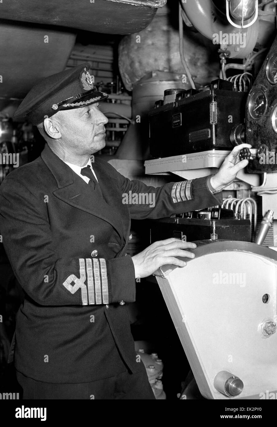 Chief Engineer Black and White Stock Photos & Images - Alamy