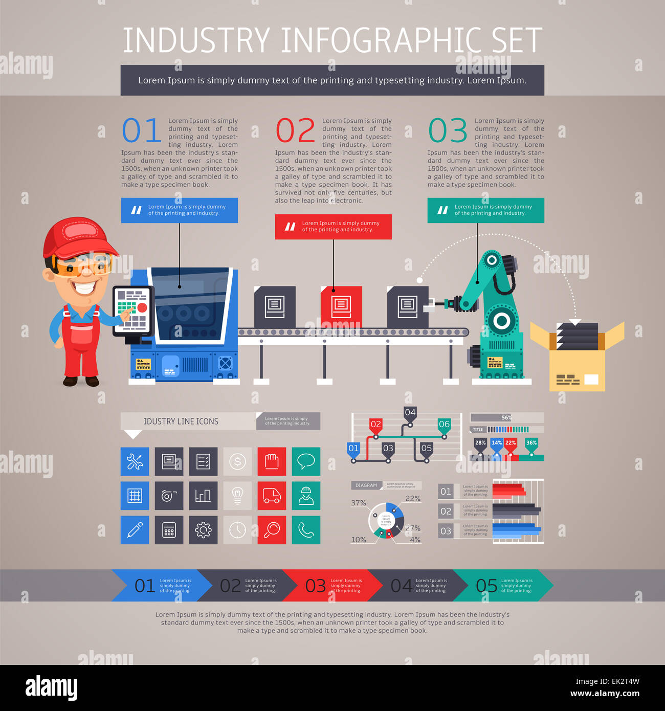 Infographic set hi-res stock photography and images - Alamy