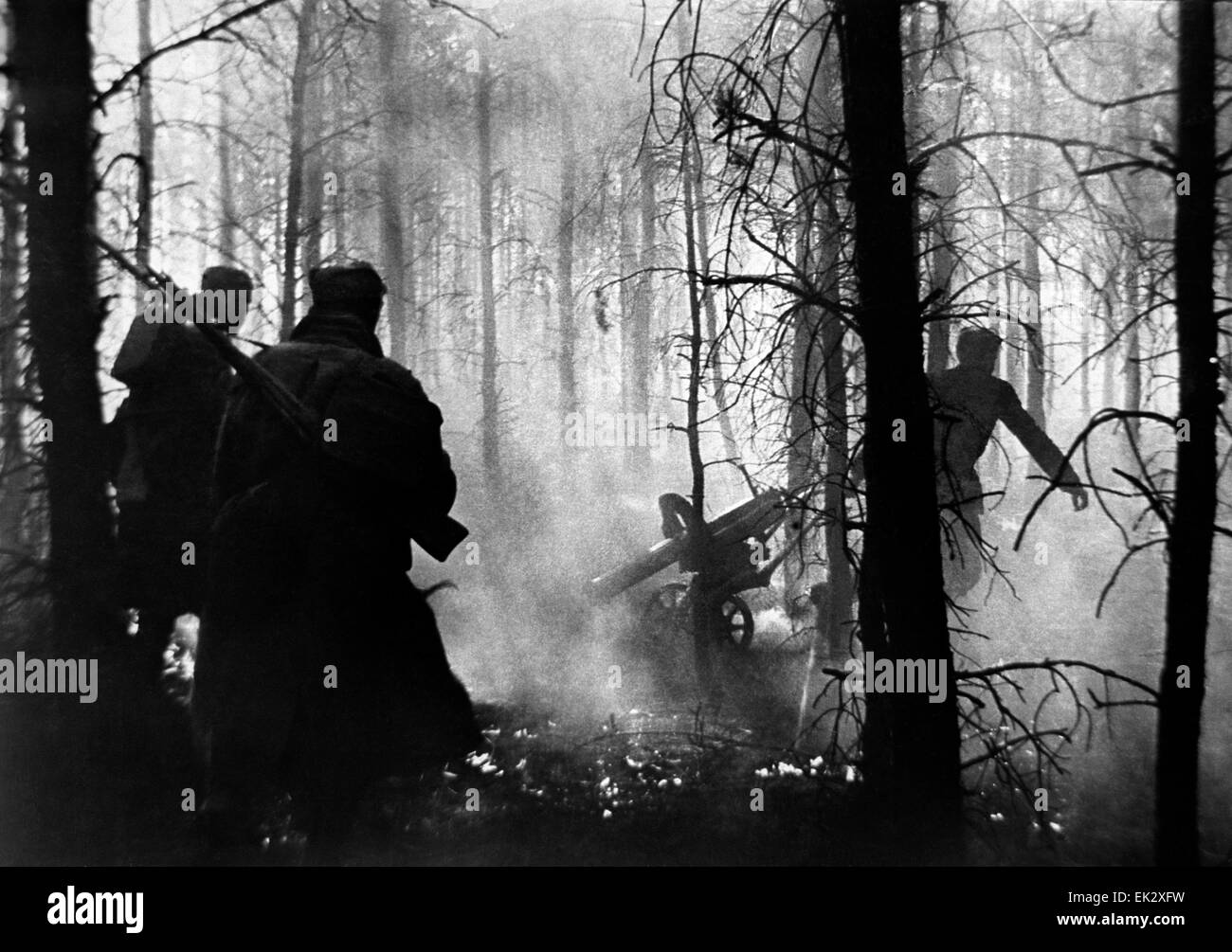 Soviet Soldiers 1944 Black and White Stock Photos & Images - Alamy