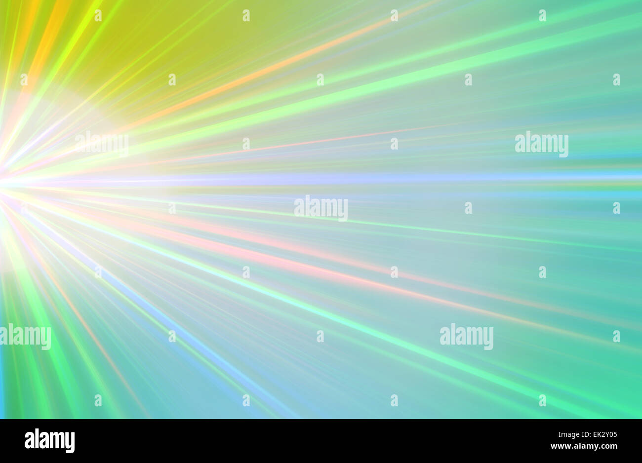 abstract green color background with motion ray technology Stock Photo ...