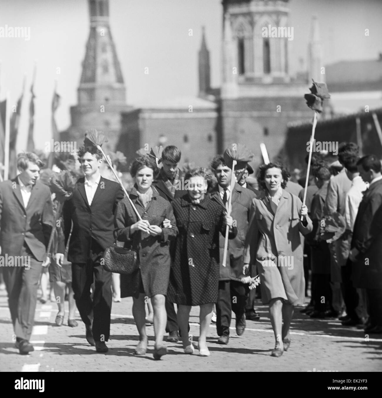 May Day Labour Ussr Black and White Stock Photos & Images - Alamy