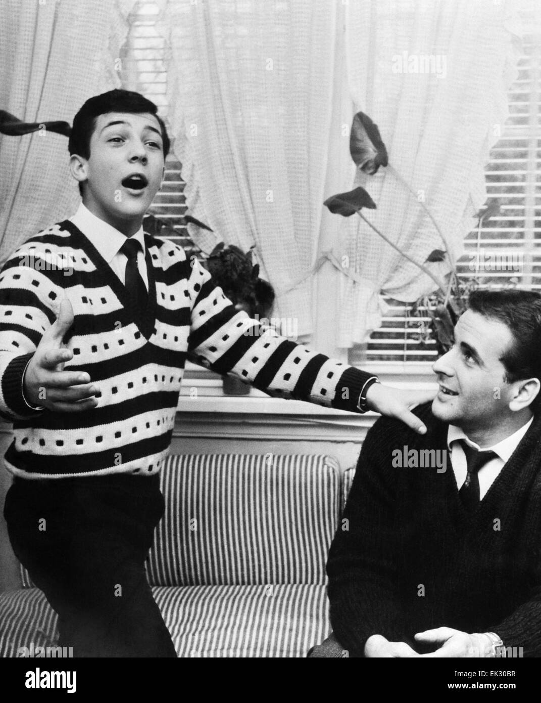 The Italian Singer Black and White Stock Photos & Images - Alamy