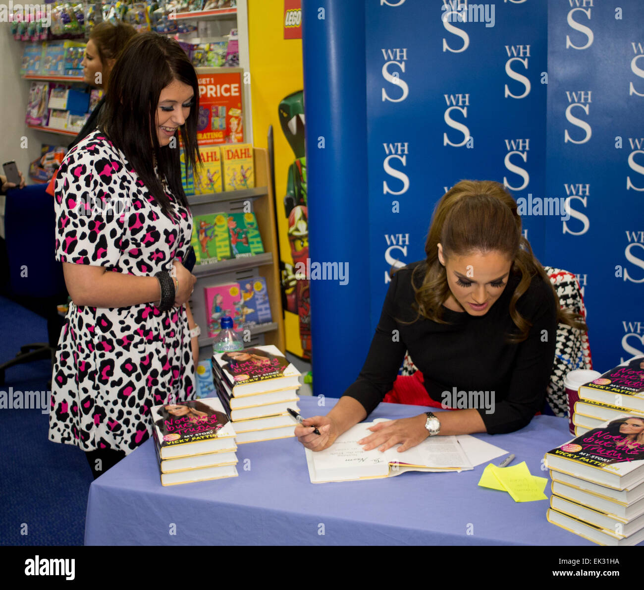 Vicky Pattison signs copies of her book 'Nothing But The Truth' at ...