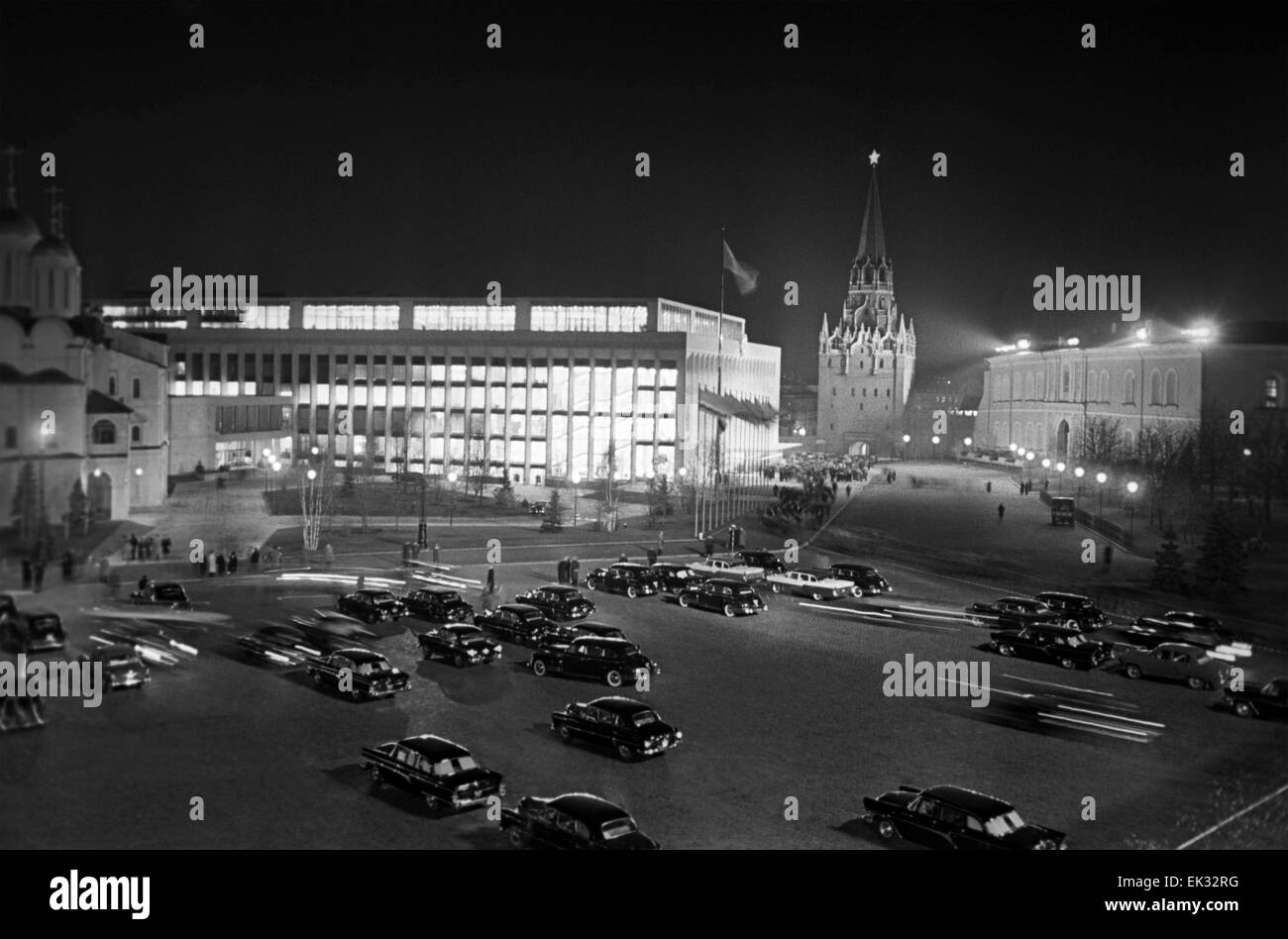 Congresses Kremlin Black and White Stock Photos & Images - Alamy