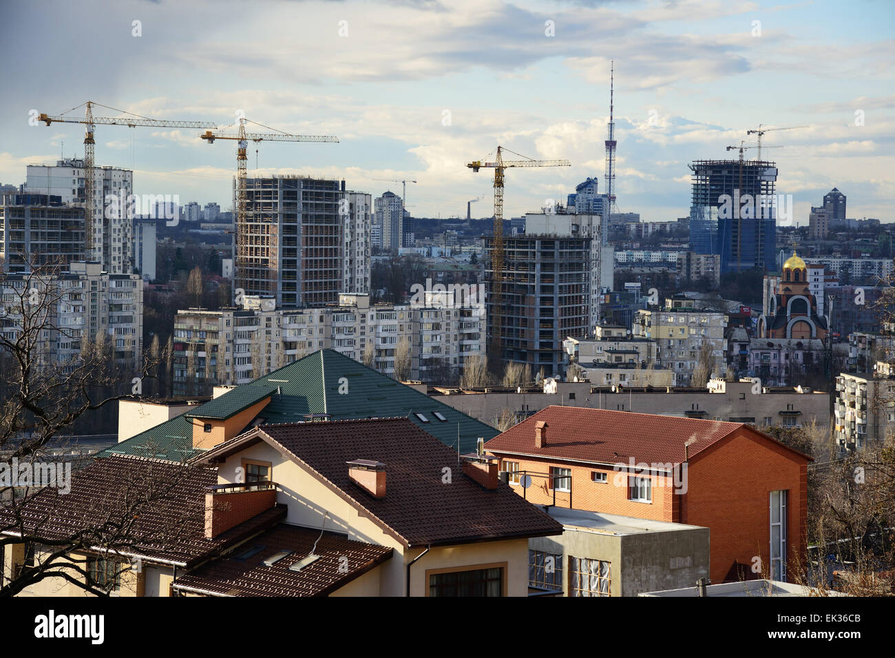 Spring crane hi-res stock photography and images - Alamy
