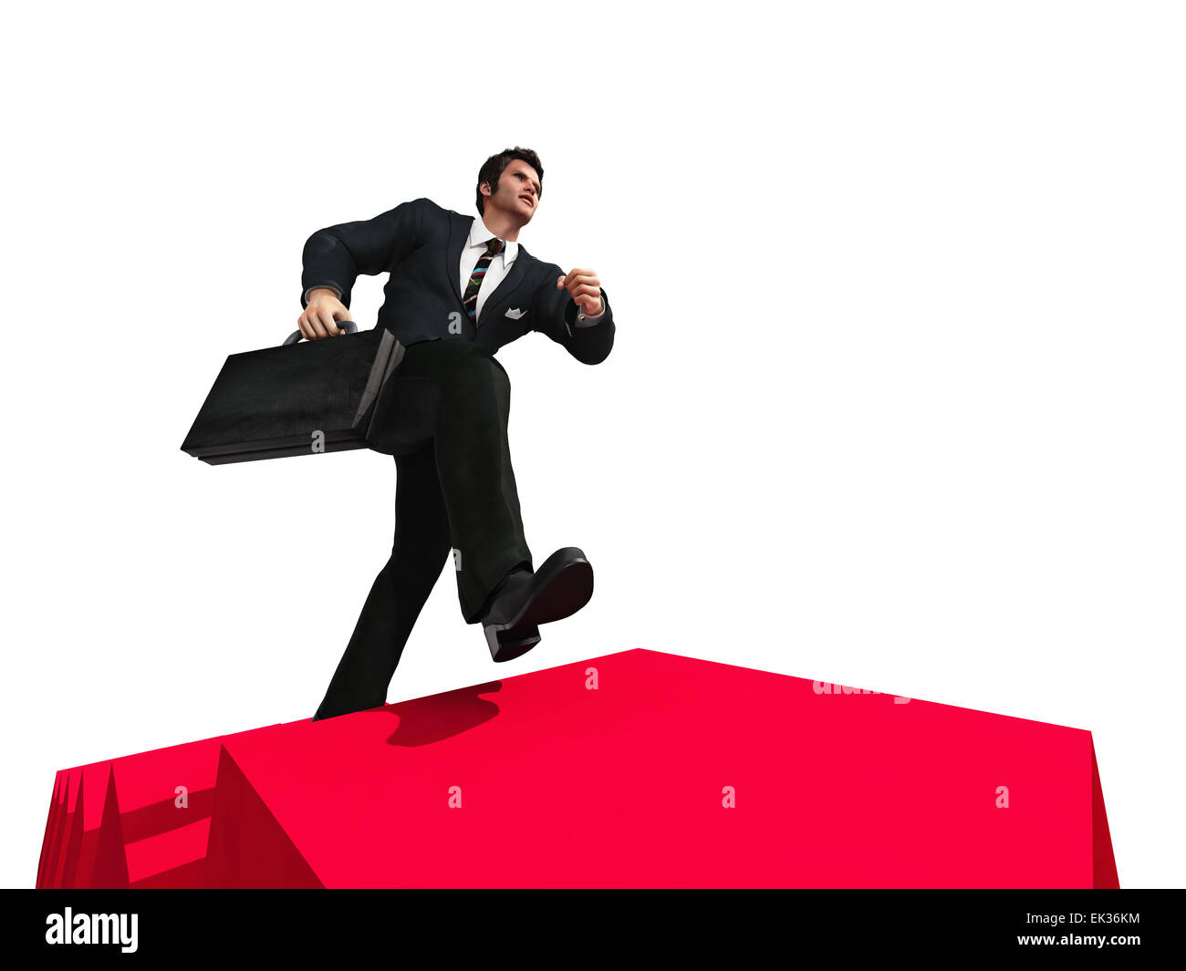 Business people running up stairs hi-res stock photography and images ...