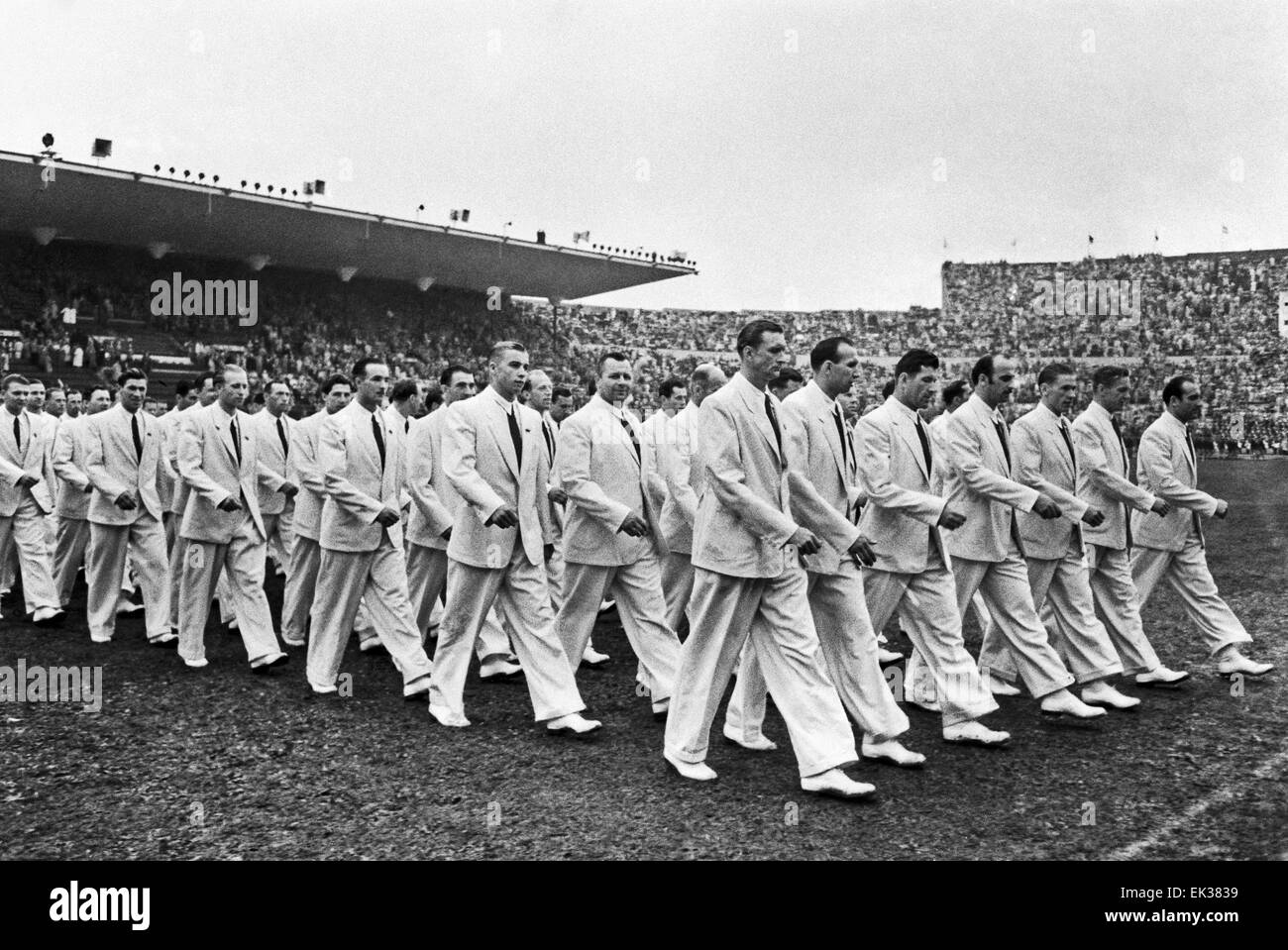 Summer Olympics Ceremony Black and White Stock Photos & Images - Alamy