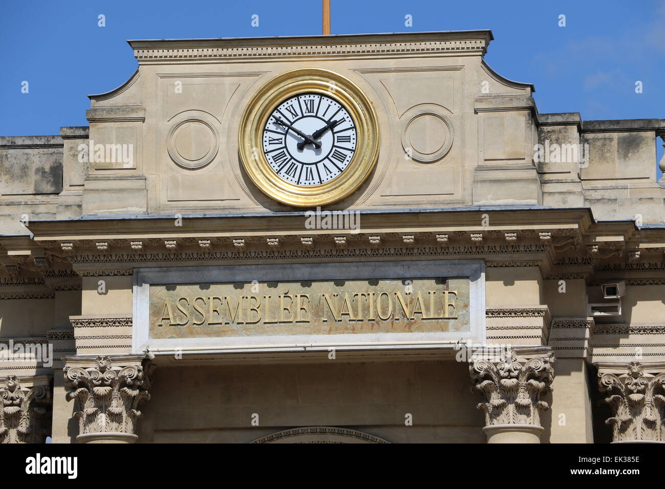 Paris national assembly building detail hi-res stock photography and ...