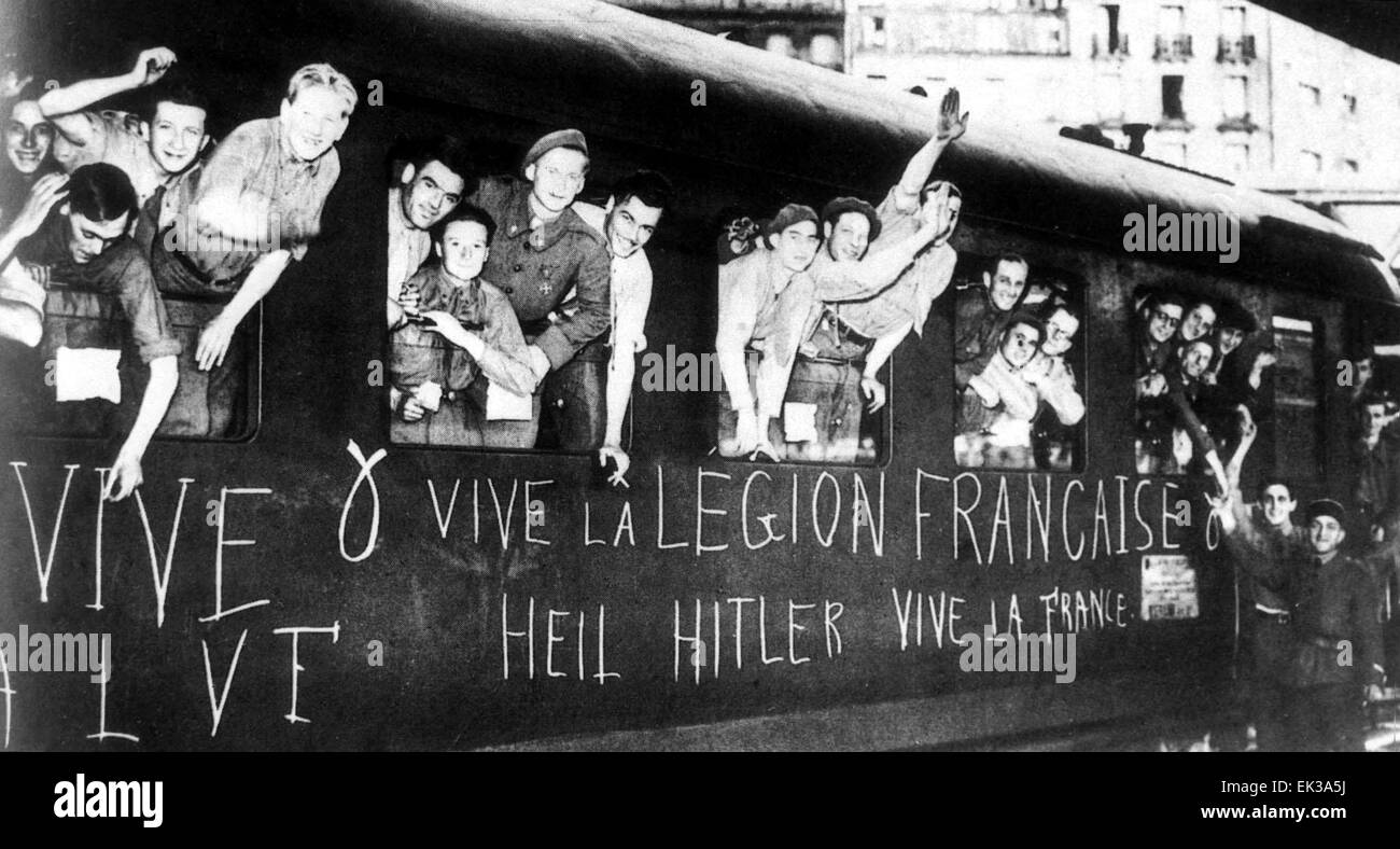 Legion Of French Volunteers Against Bolshevism High Resolution Stock ...