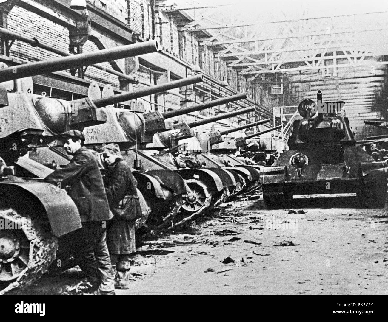 Tanks Factory Black and White Stock Photos & Images - Alamy