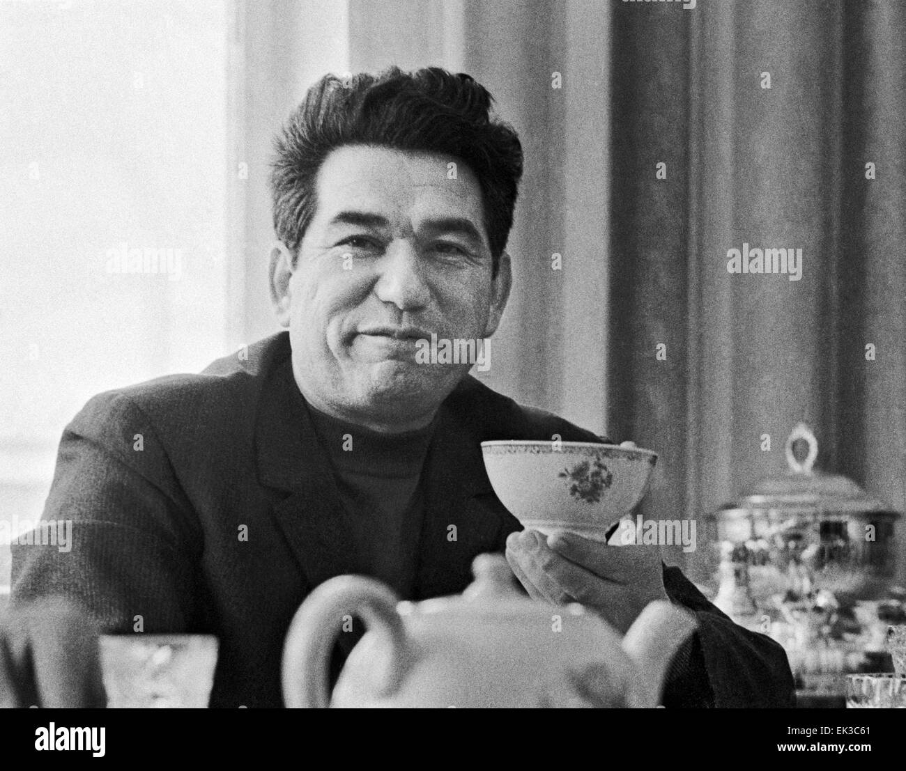 Writer Chingiz Aitmatov Black and White Stock Photos & Images - Alamy