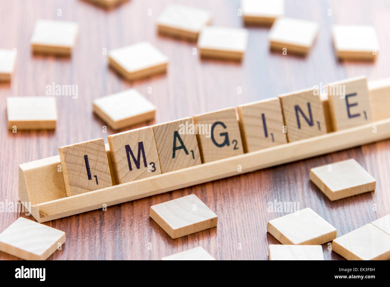 Word imagine hi-res stock photography and images - Alamy