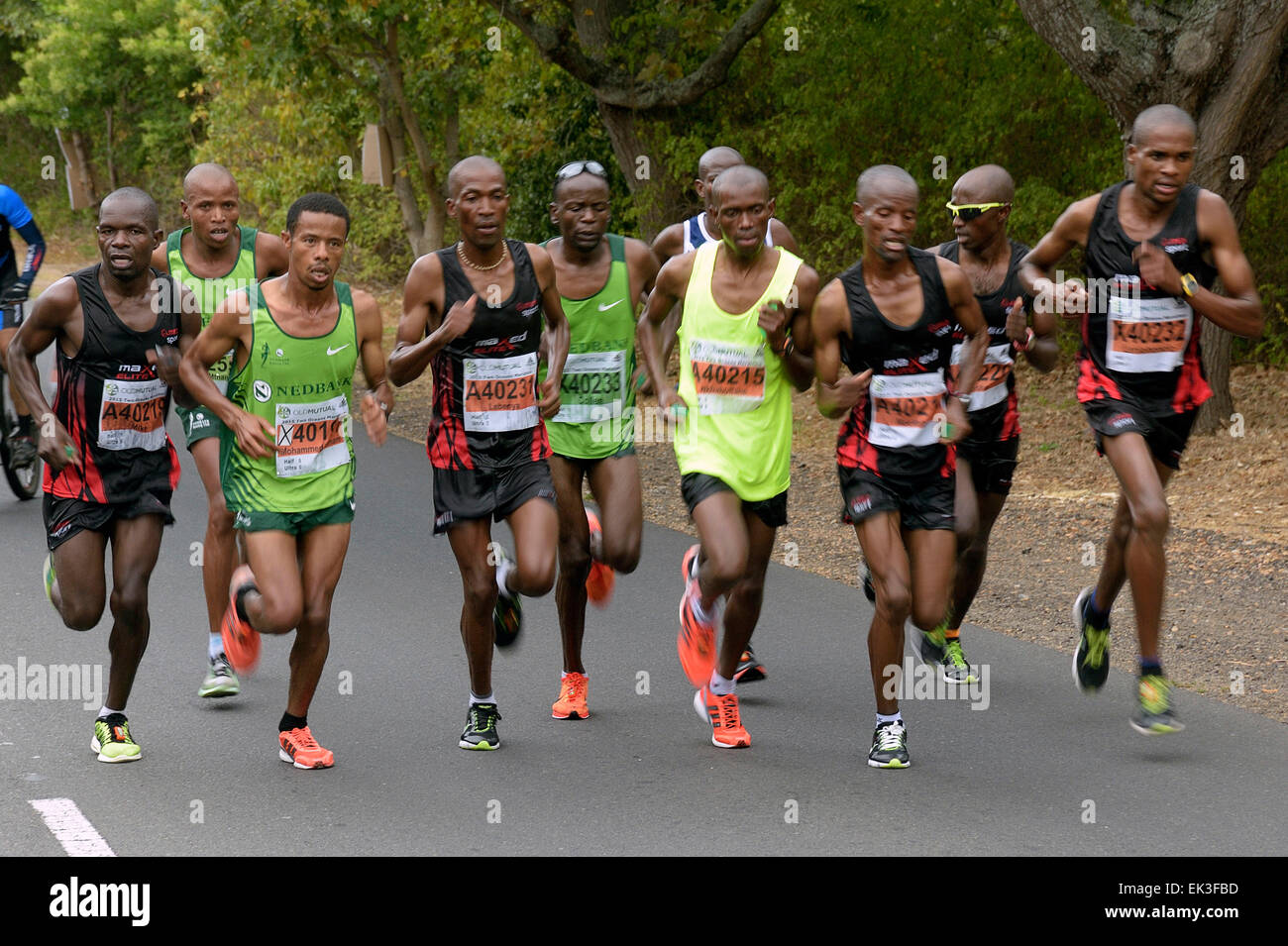 Front Runners Cape Town Marathon 2015 Stock Photo - Alamy