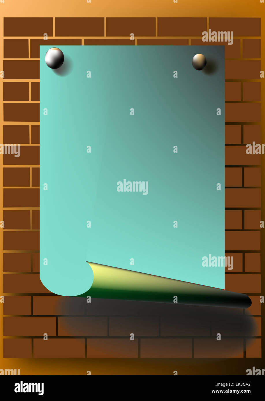 Advertising on brick wall hi-res stock photography and images - Alamy