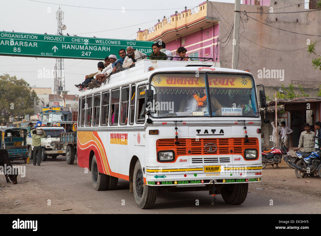 Rajasthan Bus High Resolution Stock Photography and Images - Alamy