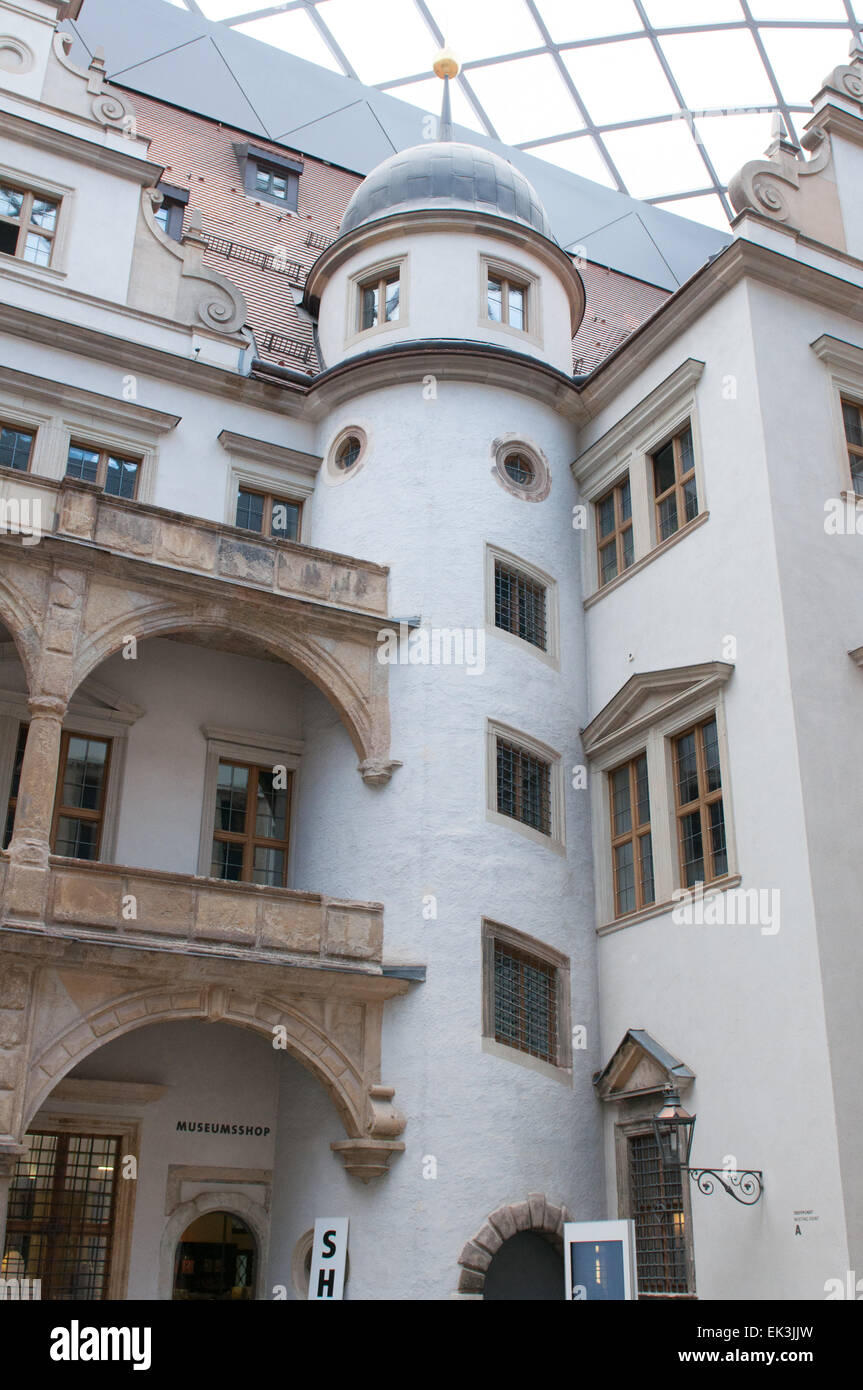 Sights of the city of Dresden. Germany. Ancient architecture Stock ...
