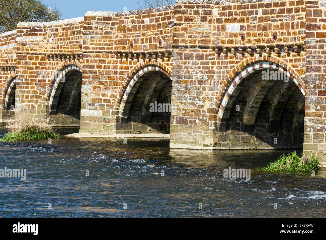 White Mill Bridge, near Wimborne Dorset UK Stock Photo - Alamy
