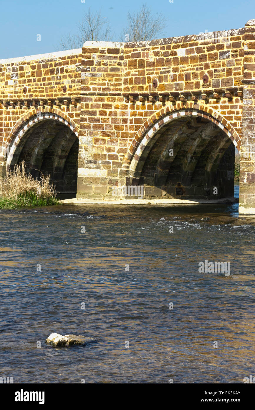White Mill Bridge, near Wimborne Dorset UK Stock Photo - Alamy