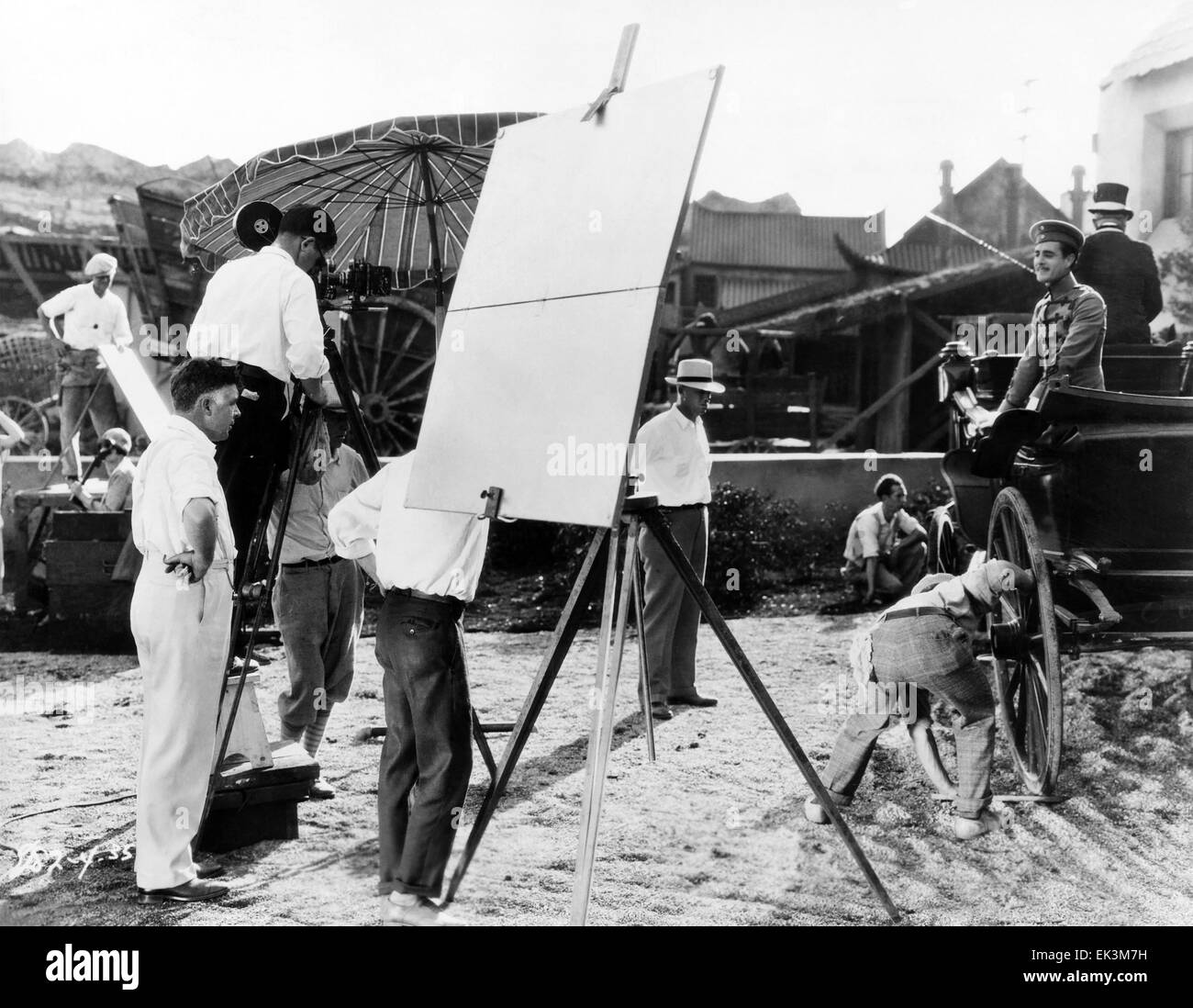 Clarence brown john gilbert celebrity historical hi-res stock ...