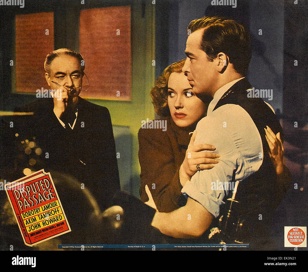 Disputed Passage - Movie Poster Stock Photo - Alamy