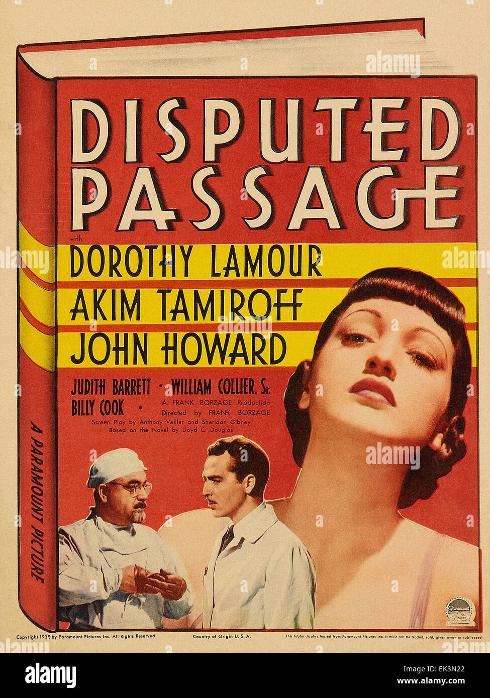 Disputed Passage - Movie Poster Stock Photo - Alamy