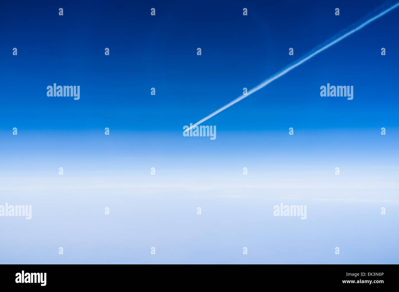 Flight above the clouds Stock Photo - Alamy