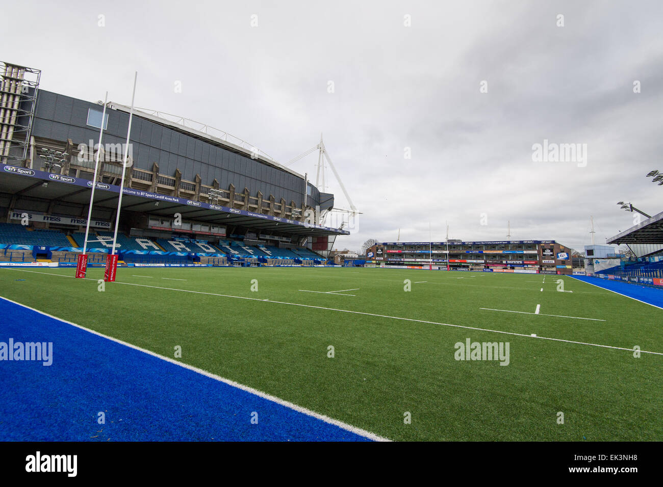 Cardiff Arms Park rugby stadium Stock Photo - Alamy