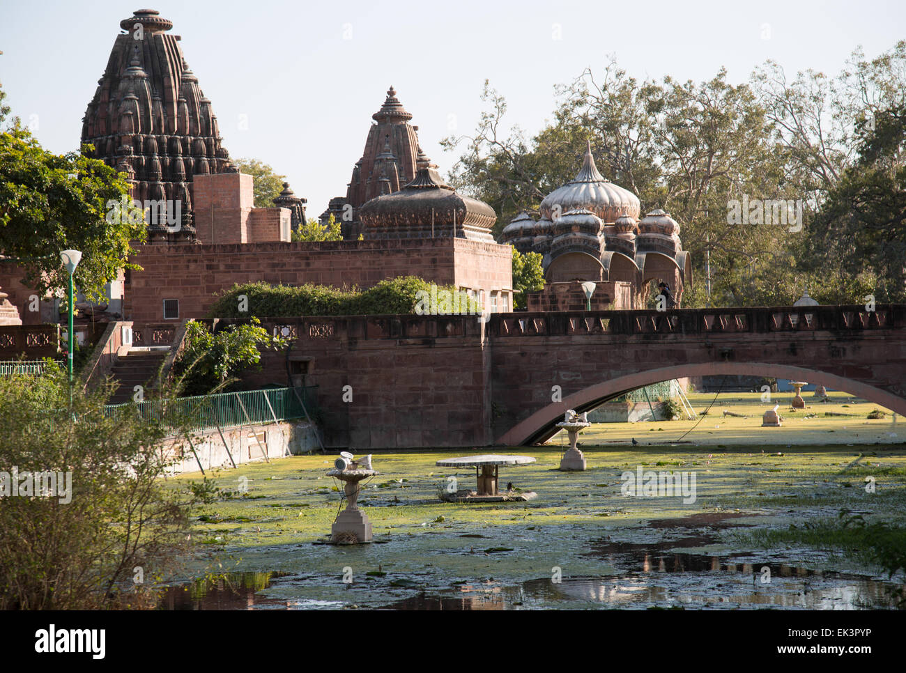 Mandore Gardens Jodhpur Stock Photo - Alamy