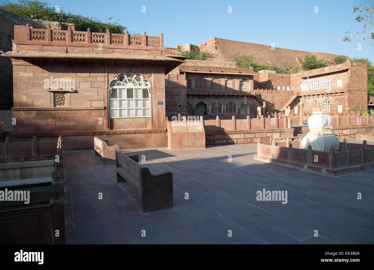 Ancient Fort of Mandore Stock Photo - Alamy