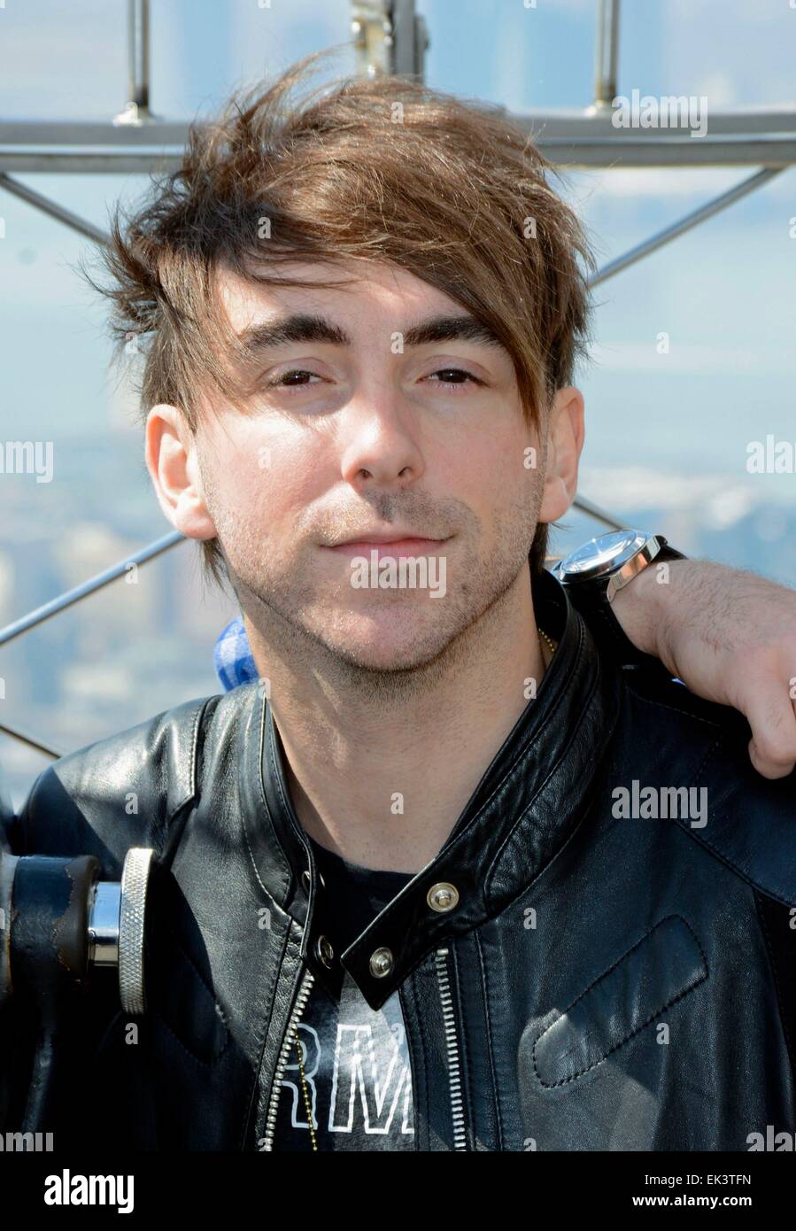 New York, NY, USA. 6th Apr, 2015. Alex Gaskarth at a public appearance ...