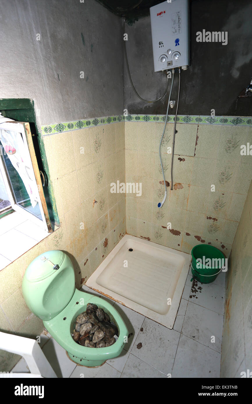 View inside a typical Teahouse in Pheriche village, Everest base camp ...