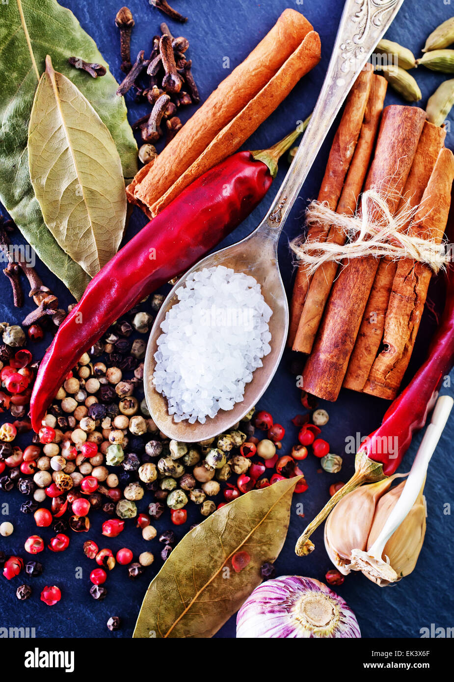 spice and salt Stock Photo - Alamy