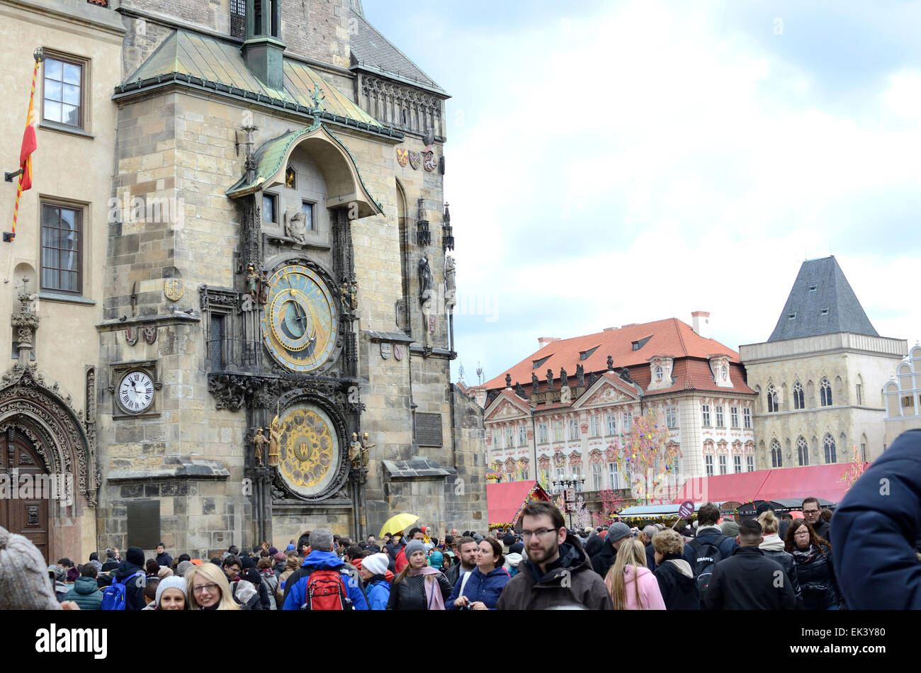 Astronomical Clock Prague Old Town Stock Photo - Alamy