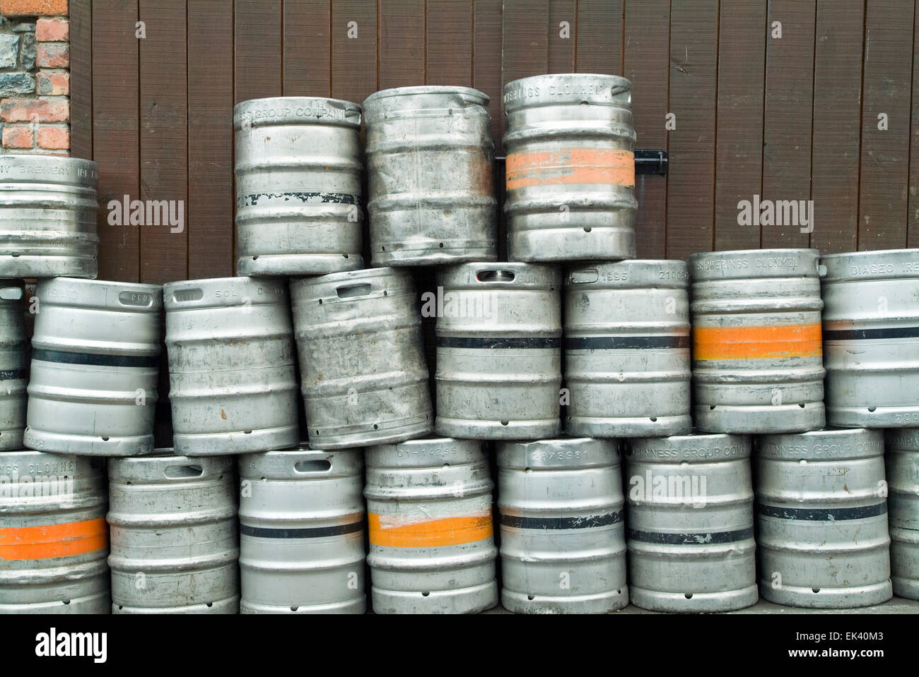 Aluminum beer barrels hi-res stock photography and images - Alamy