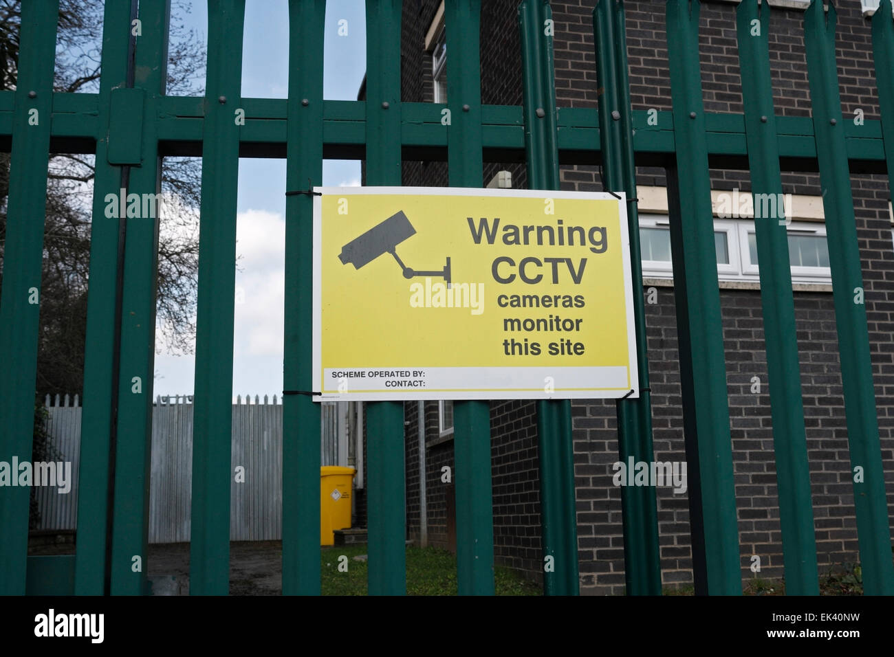 Cctv sign hi-res stock photography and images - Alamy
