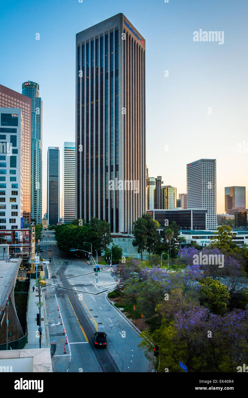 Skyscrapers in downtown Los Angeles, California Stock Photo - Alamy