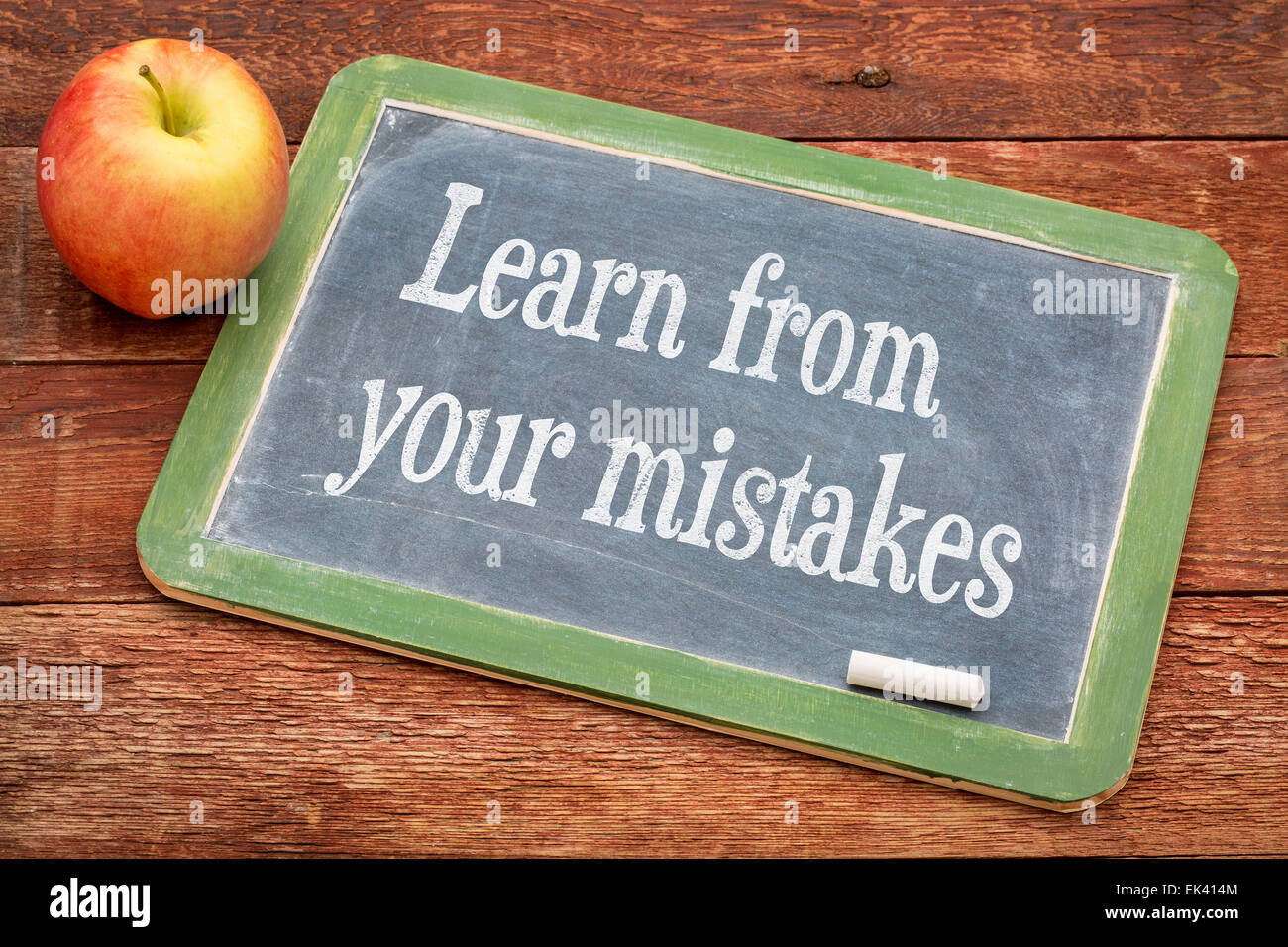 Learn from mistakes hi-res stock photography and images - Alamy