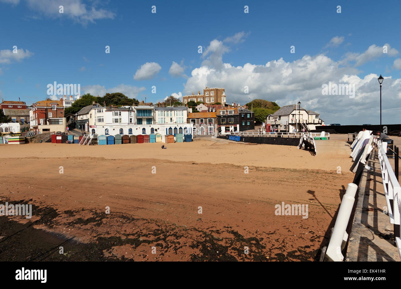 Broadstairs harbour with bleak house hi-res stock photography and ...