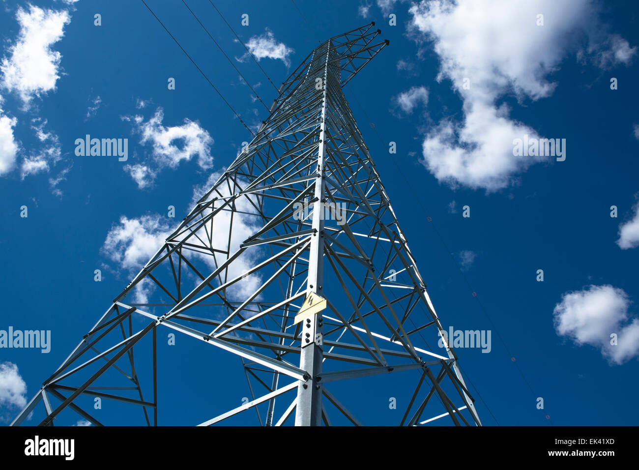 A transmission tower is a tall structure, usually a steel lattice tower ...