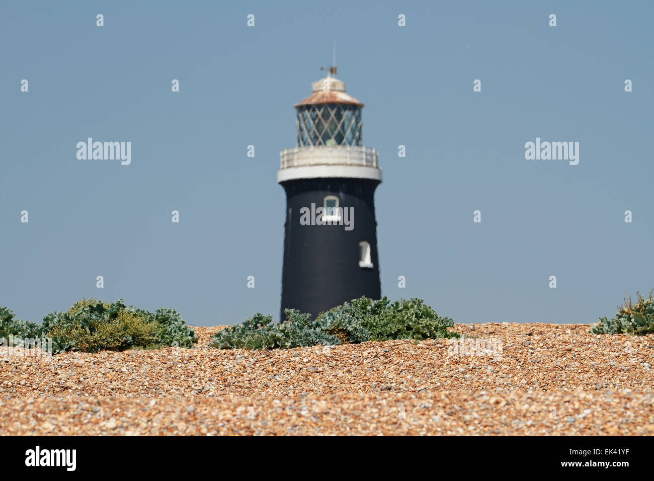 The Old Lighthouse, Dungeness, Kent, England, United Kingdom Stock ...