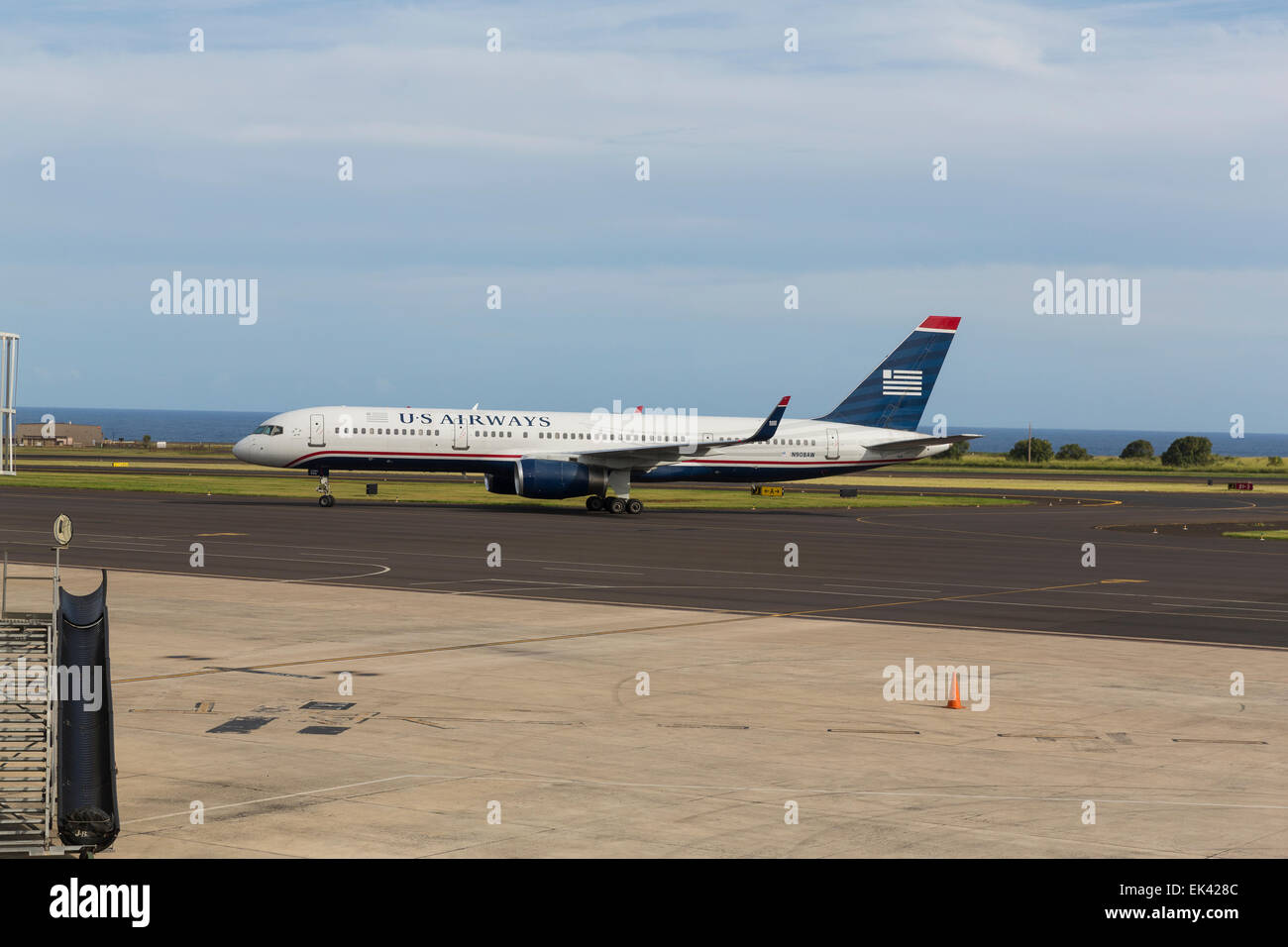 Airplane on tarmac Stock Photo - Alamy